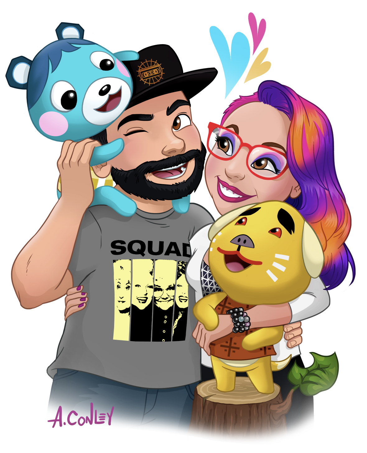 Character Art Commissions – Anthony Conley Art