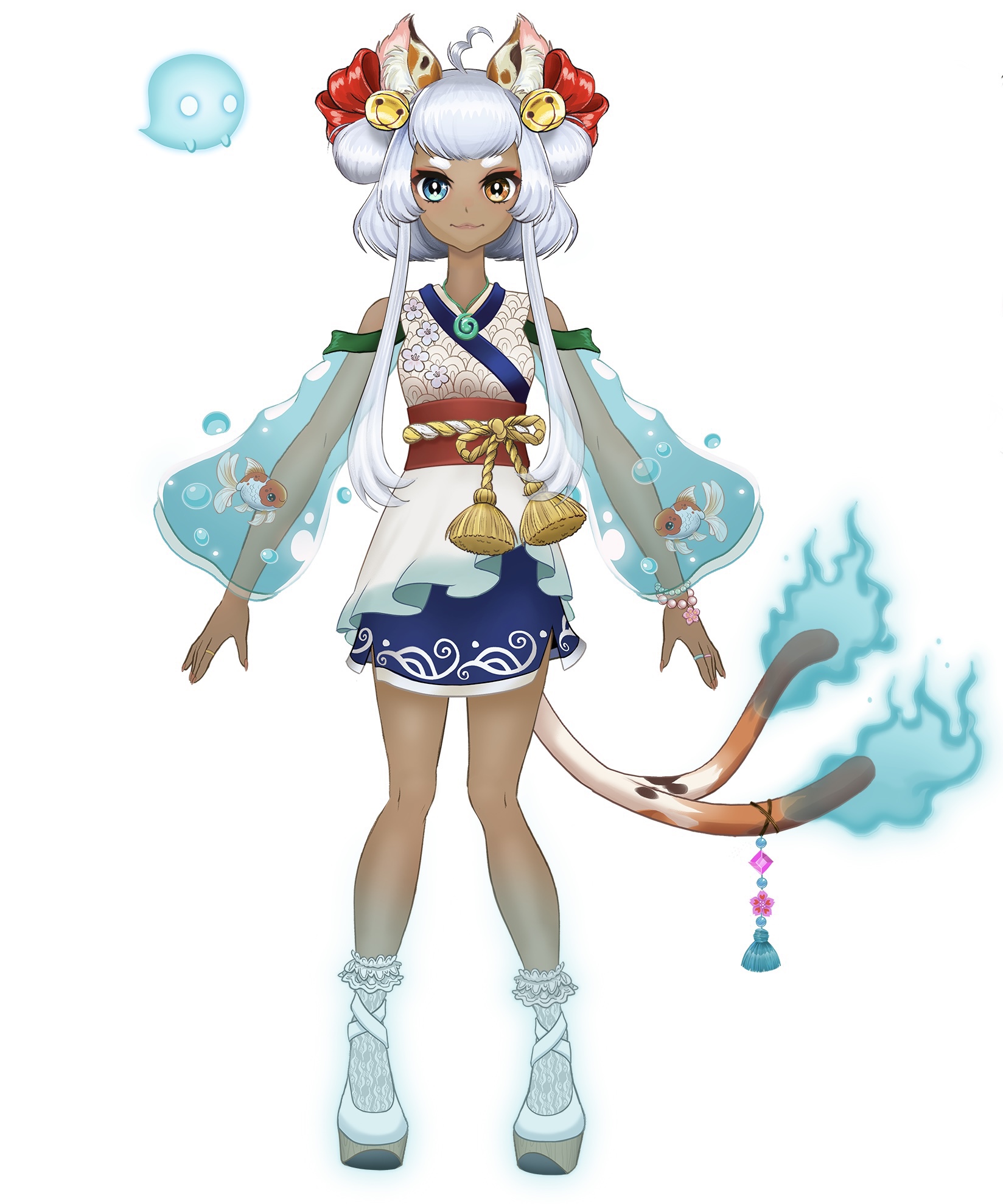 VTUBER art for I Am Neko Lily on Twitch – Anthony Conley Art