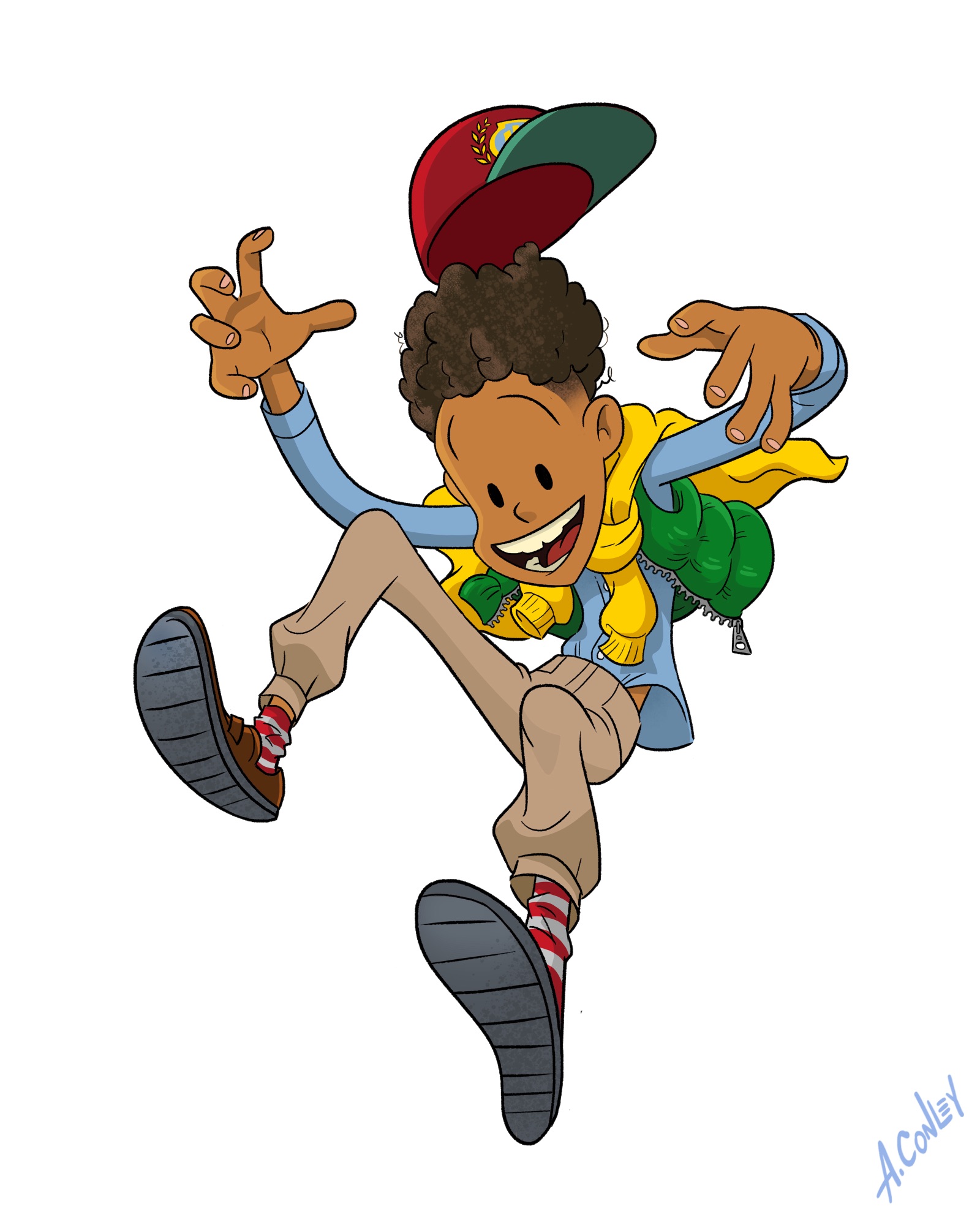 Look out below! – Anthony Conley Art