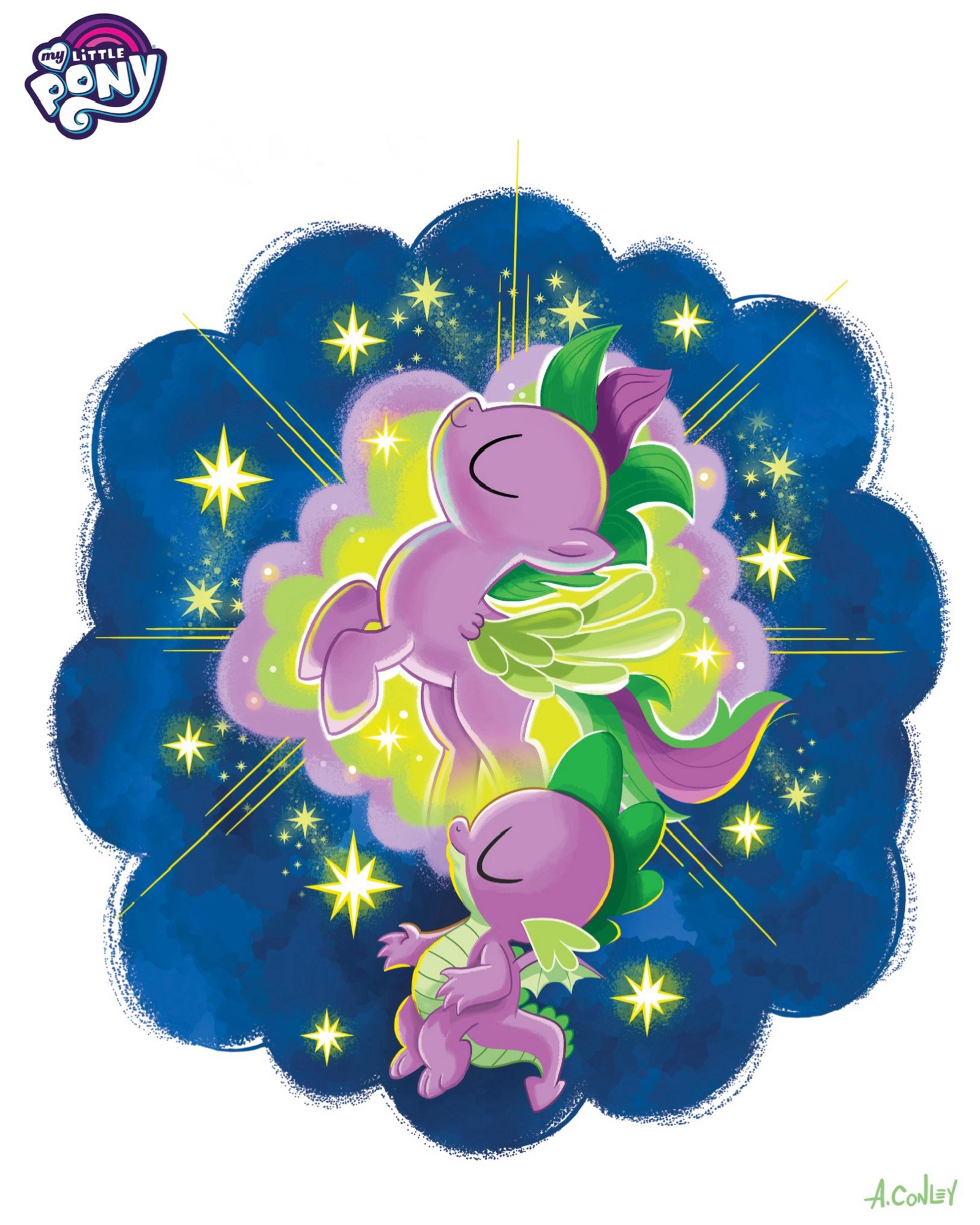 SPIKE THE DRAGON – Anthony Conley Art