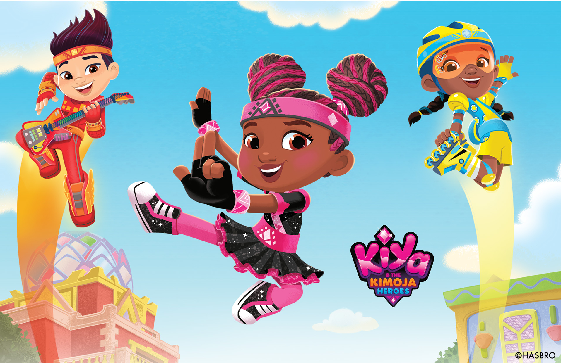 Kiya and the Kimoja Heroes – Anthony Conley Art